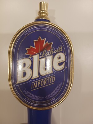 LABATT BLUE LAGER TAP HANDLE DRAFT PULL BEER ANHEUSER-BUSCH | eBay
