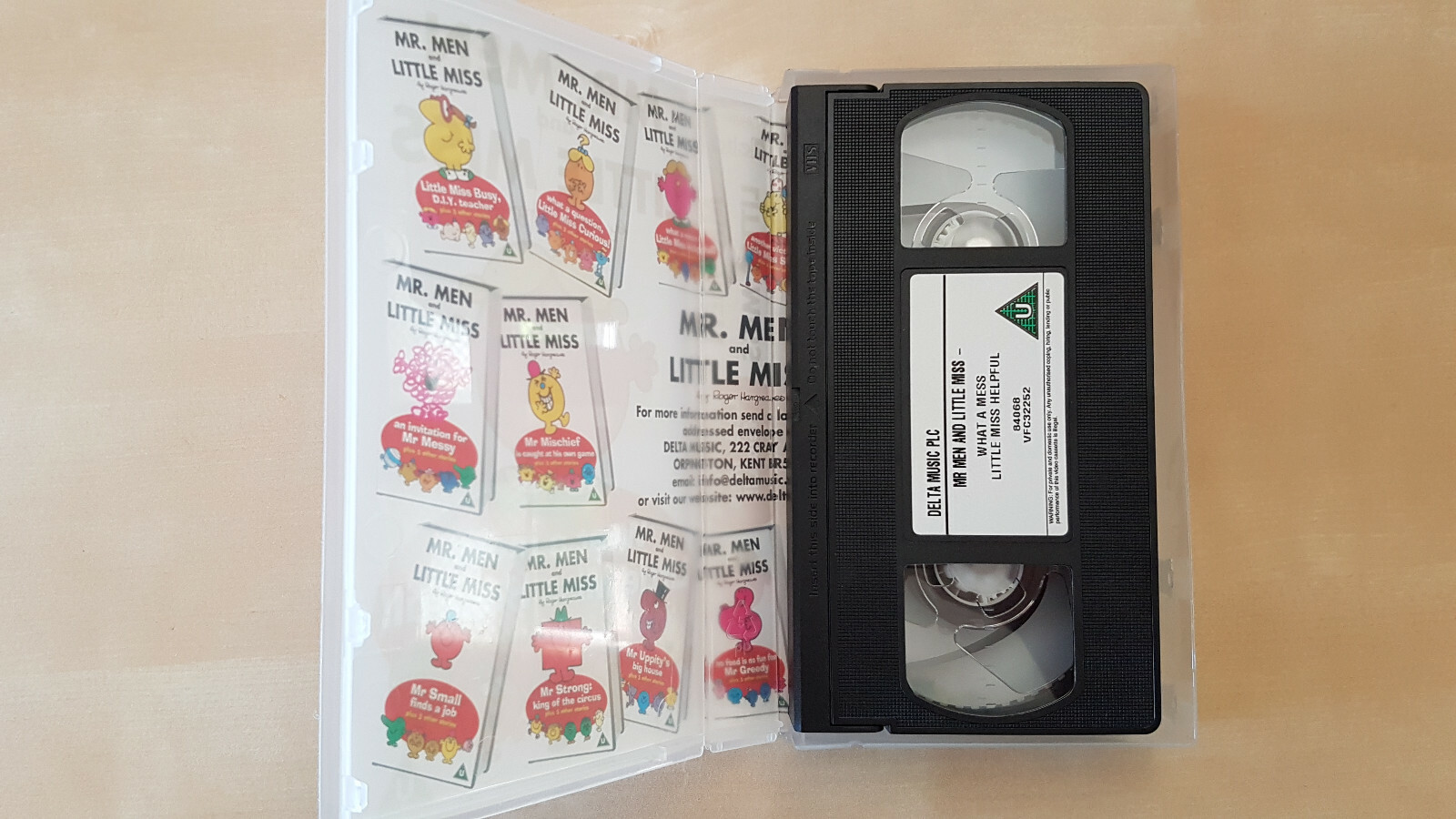 Mr Men & Little Miss - VHS Video | eBay