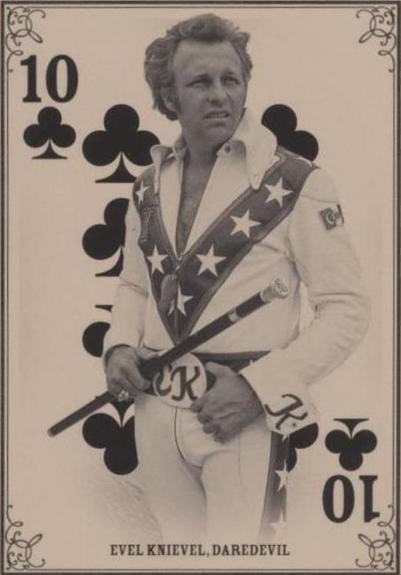 2013 Panini Golden Age - Playing Cards Evel Knievel #10C for sale ...