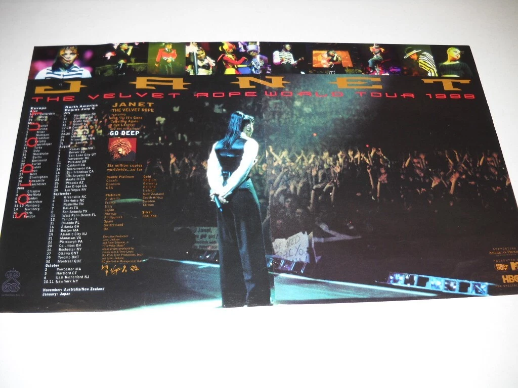 Janet Jackson The Velvet Rope Tour