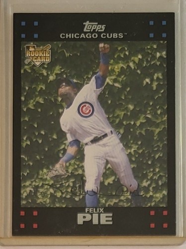 2007 Topps Updates & Highlights #UH166 Felix Pie Chicago Cubs Baseball ...