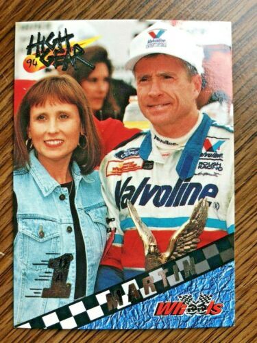 HOF'er MARK MARTIN & WIFE ARLENE 1994 Wheels High Gear DAY 1 PARALLEL ...