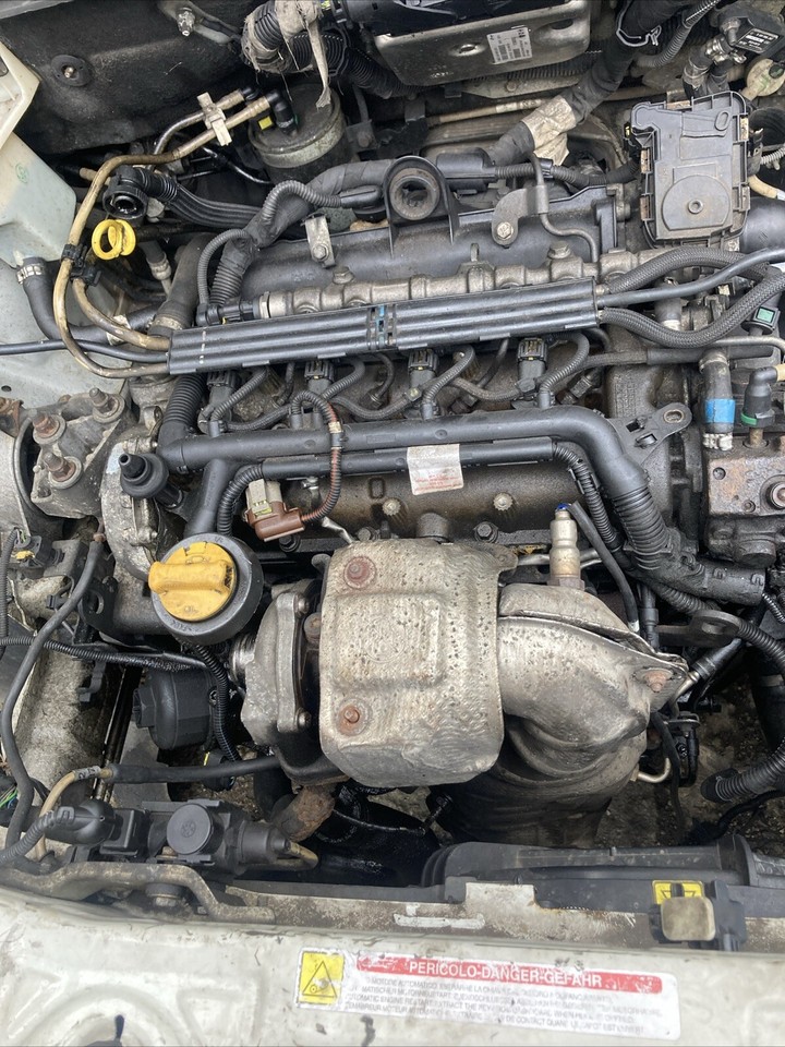 Vauxhall Combo Fiat Doblo 500 2012-16 A13FD Diesel 1.3 Engine Complete ...