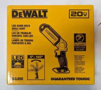 Dewalt DCL050 LED 20V Light Pivoting Flashlight Work Area Light | eBay
