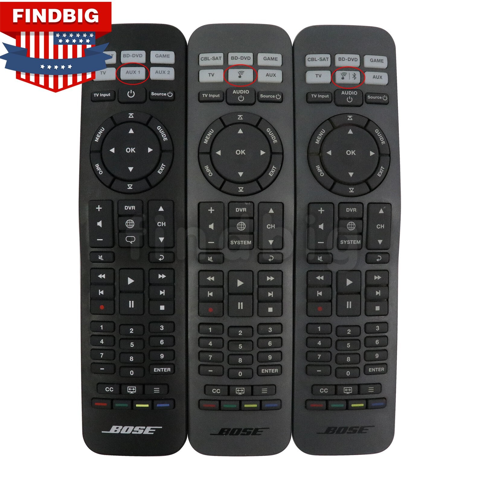 Genuine Bose CineMate System 520 , 220 , 130 & 120 Replacement Remote ...