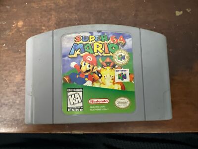 Super Mario 64 Nintendo 64 - Game Cartridge Only -Tested 45496870010 | eBay