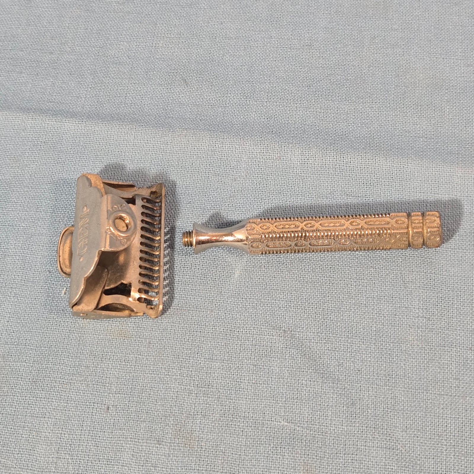 Lot of 3 Vintage Antique GEM Durham Duplex Rolls Razor Safety Razors ...