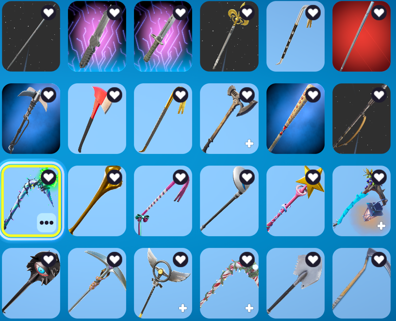 STACKED CHAPTER 1 FN ACCOUNT, RARE SKINS, FNCS SKINS, EXCLUSIVE SKINS ...