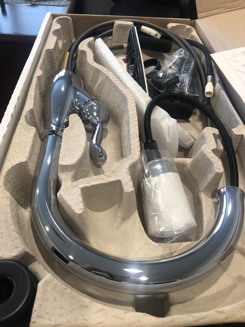 Delta 9178-DST Leland Pull-Down Kitchen Sink Faucet - Chrome for sale ...