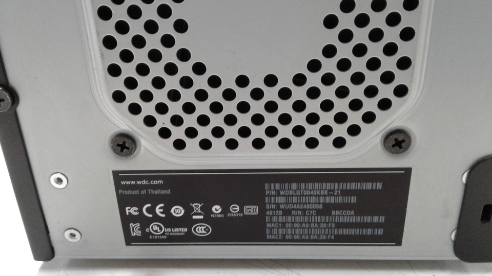 WD Sentinel DX4000 w/Four 2TB Drives Network Storage Server NAS Powers ...