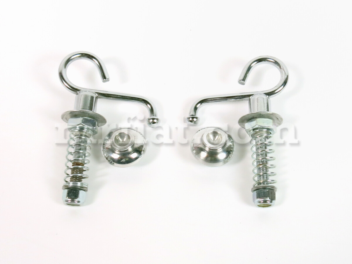 Ferrari Front Hood Chrome Hook Set New | eBay
