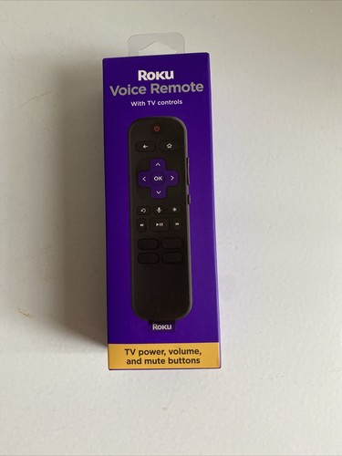 Roku Voice Remote (Official) for Roku Players, Roku Audio, and Roku TV ...