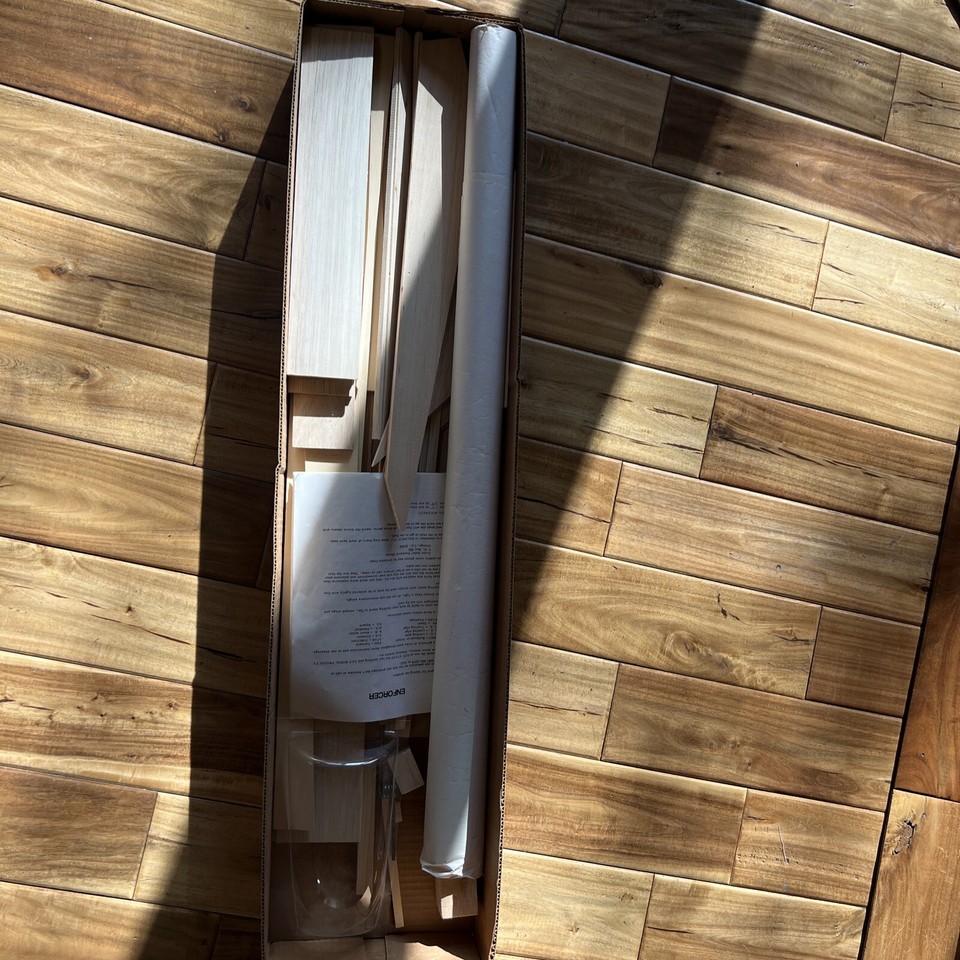 Balsa USA Enforcer RC Remote Control Balsa Wood Airplane Kit #458 | eBay