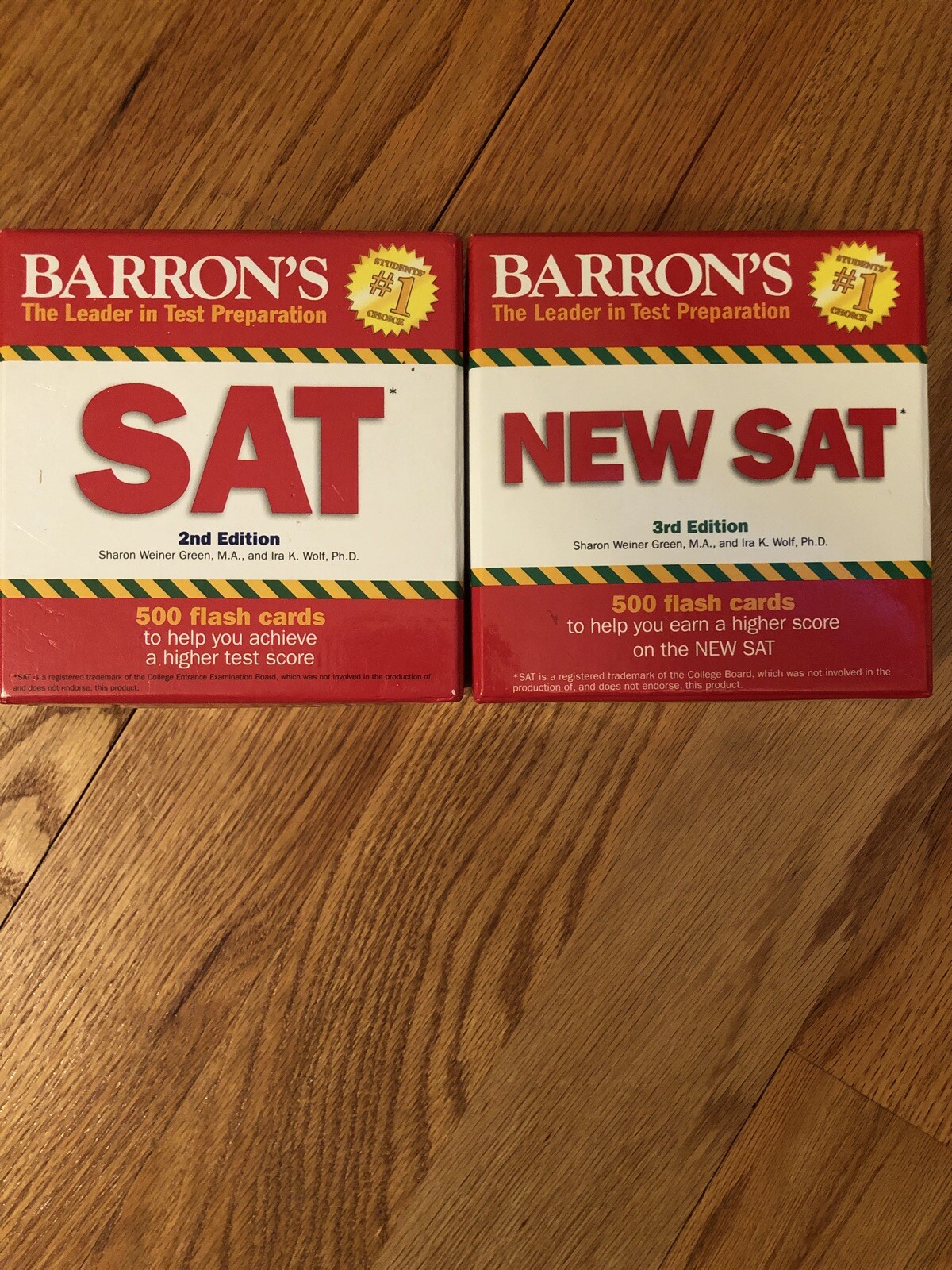 Barron's SAT Flashcards : 500 Cards to Prepare for Test Day. 1,000 ...
