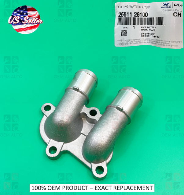 OEM Coolant Thermostat Water Outlet Housing 2561126100 for 01-05 ...