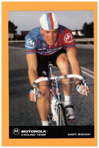SPORT VELO / Coureur Cycliste Andy BISHOP EQUIPE Américaine MOTOROLA en 1991 | eBay