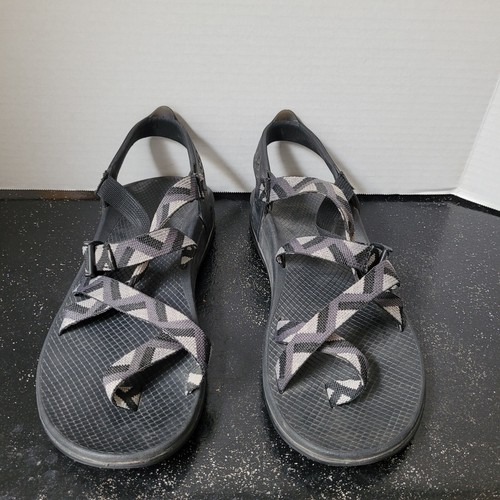 Chaco Black and Grey Sandals Size 12 | eBay