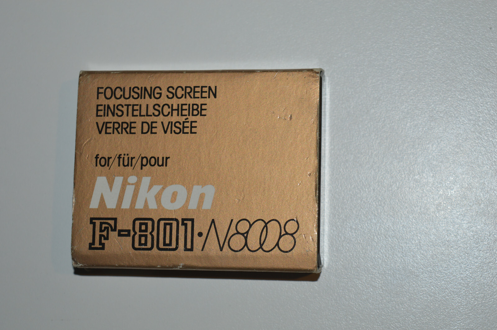 Genuine Nikon Focusing Screen Nikon F 801 n8008 NOS | eBay