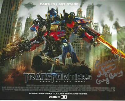 GREG BERG Voice Actor IGOR Signed 8 x 10 Photo TRANSFORMERS DARK OF THE ...
