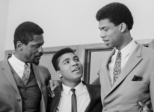 Bill Russell Muhammad Ali Kareem Abduljabar 4x6 photo | eBay