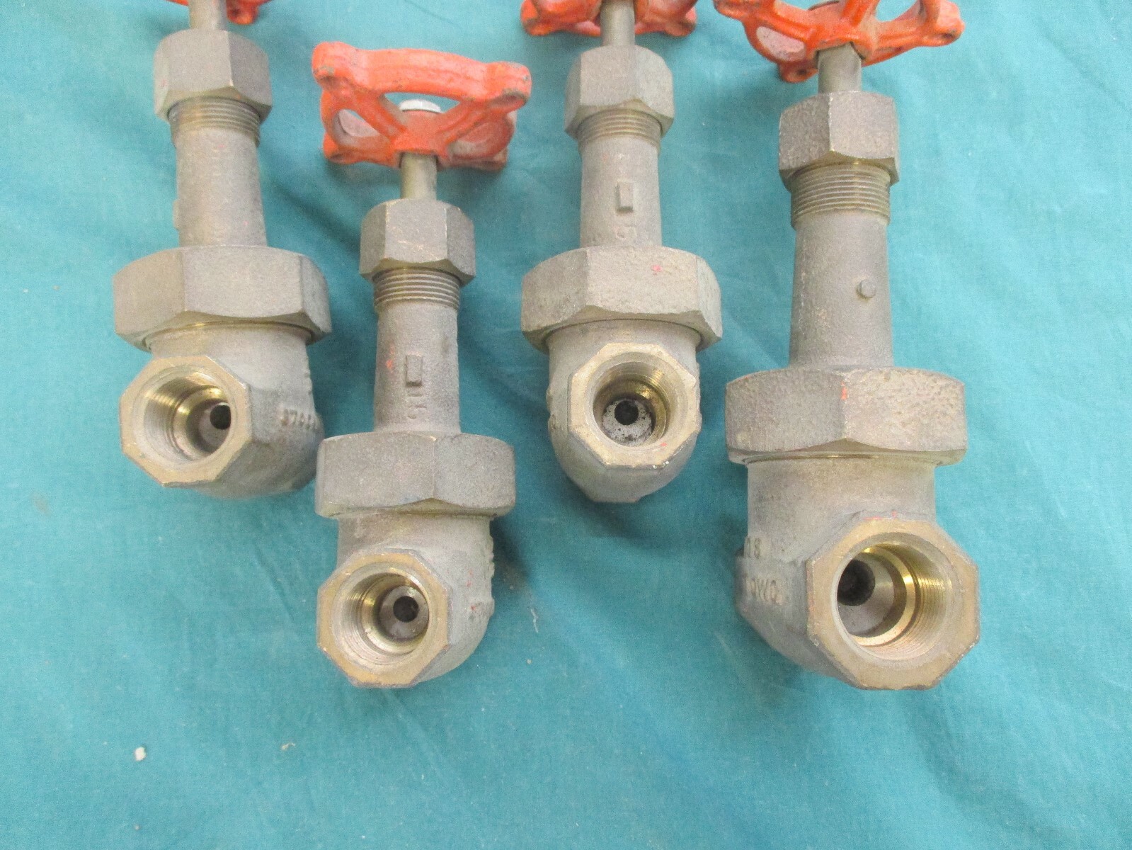 STOCKHAM VALVE FIG B-144, BRONZE GATE VALVE 3/4" AND 1/2" 300 CLASS ...