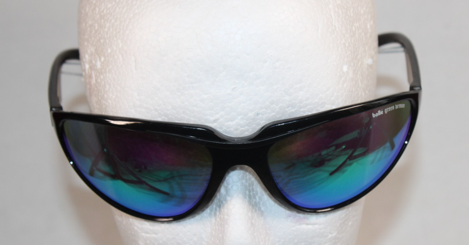 Bolle' Bull snake vintage sunglasses with Green venom lenses | eBay