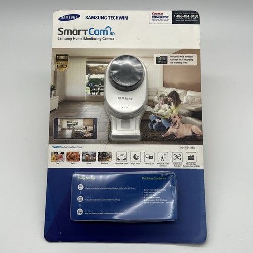 Samsung Techwin SmartCam HD Home Monitoring Camera SNH-E6413BN (New) | eBay