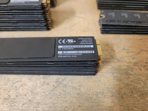 Lot of 104 64gb 128gb 256gb SSD LOT for 2010 & 2011 MacBook Air A1369 ...