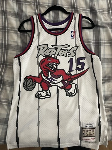 Vince Carter Toronto Raptors Mitchell & Ness NBA 1998-1999 Authentic M ...