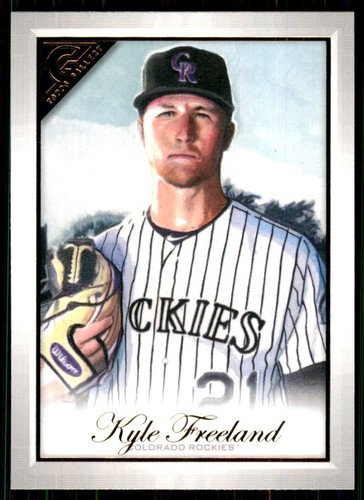 2019 Topps Gallery Kyle Freeland Colorado Rockies #79 MLB Baseball Card ...