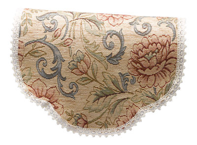 Antimacassar Chair Back Pink Flower Traditional Tapestry Sofa Furniture ...