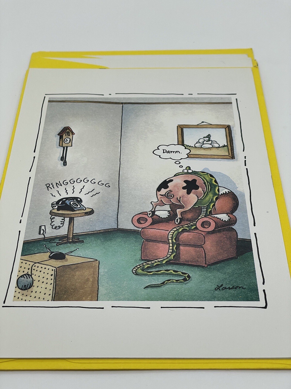 The Far Side by Gary Larson Greeting Cards Set of 3 "give me a call ...