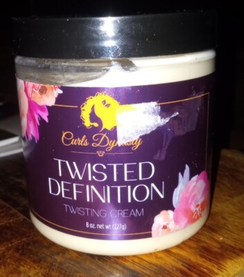 CURLS DYNASTY-TWISTED DEFINITION-TWISTING CREAM-WITH ALOE/GINGER ROOT ...