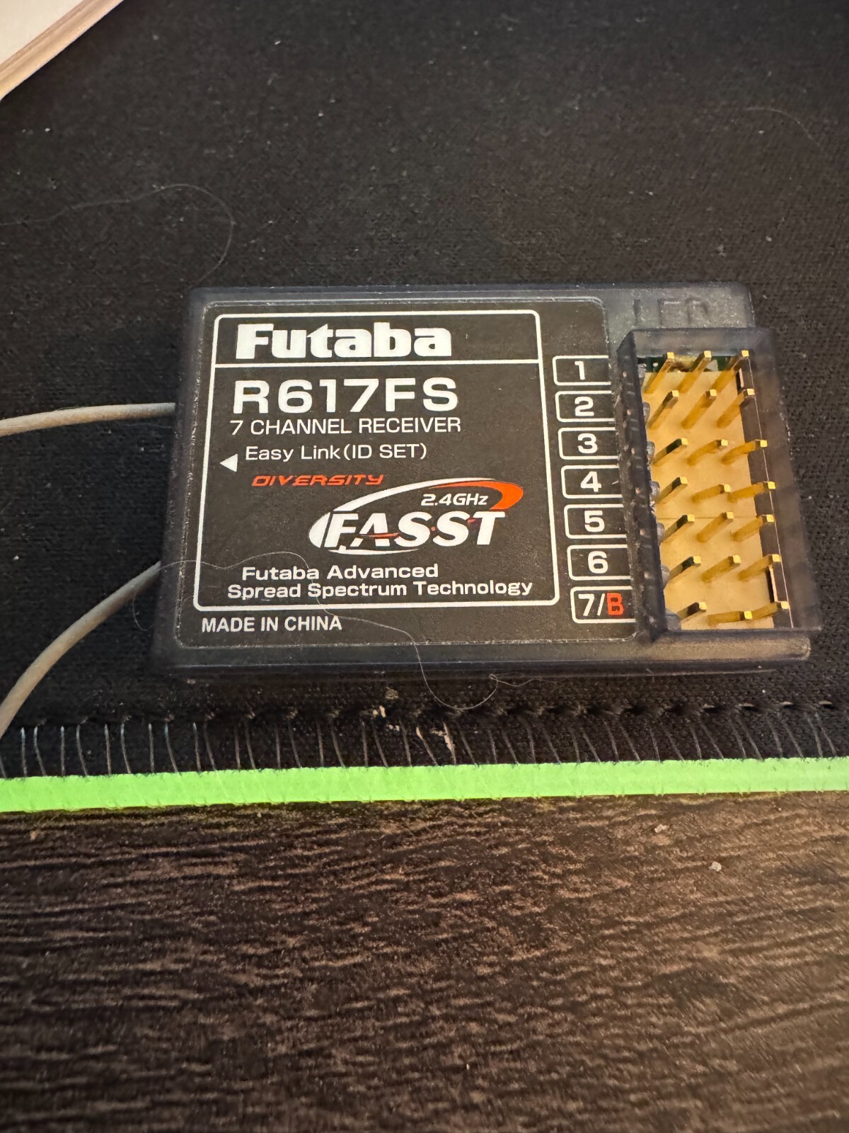 Futaba R617FS 7-Channel 2.4Ghz FASST Telemetry Receivers *LOT OF TWO ...