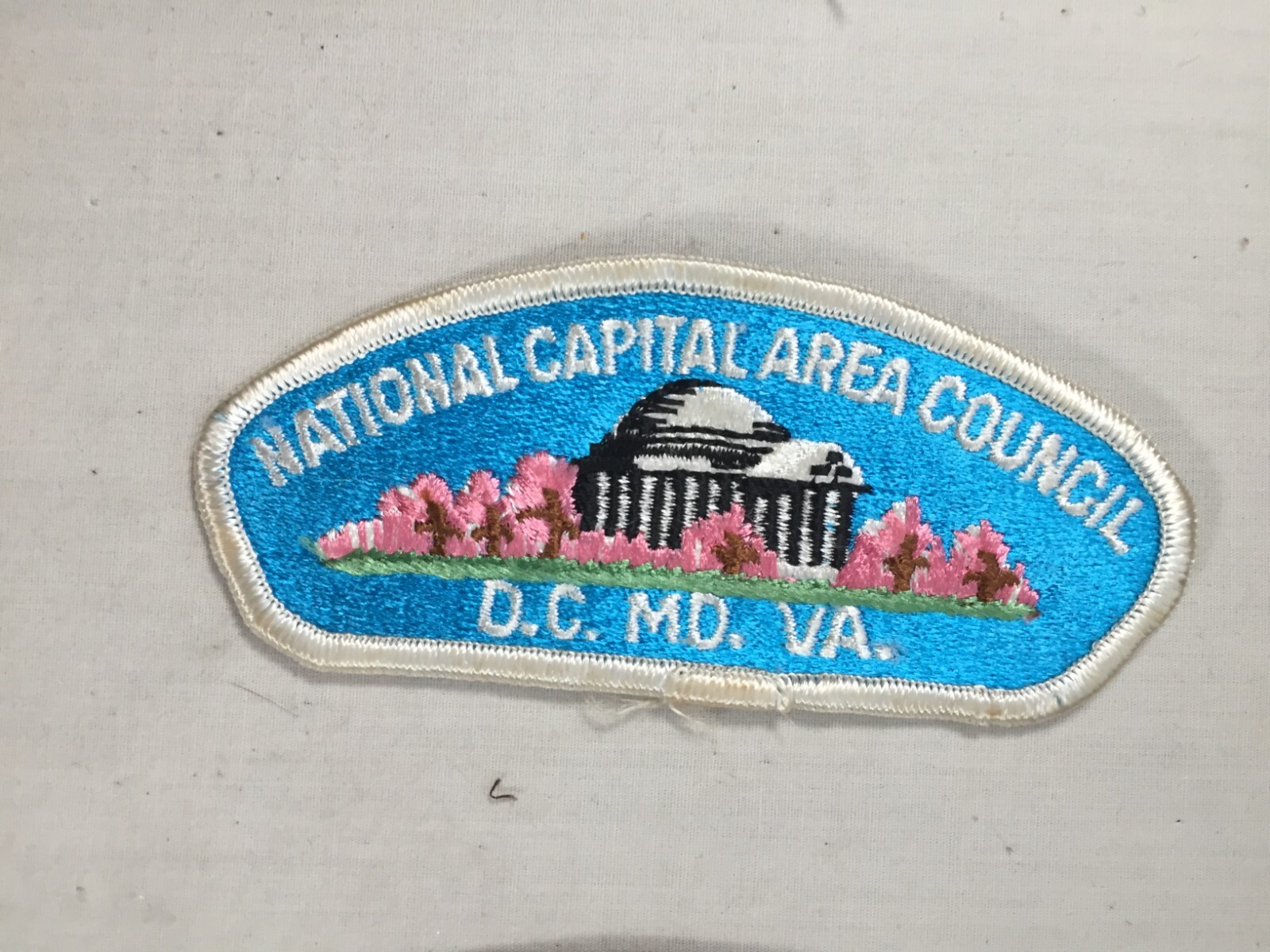 National Capital Area Council fully embroidered plastic back BSA CSP ...