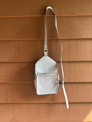 Nice Mauve blue sling backpack medium adjustable | eBay