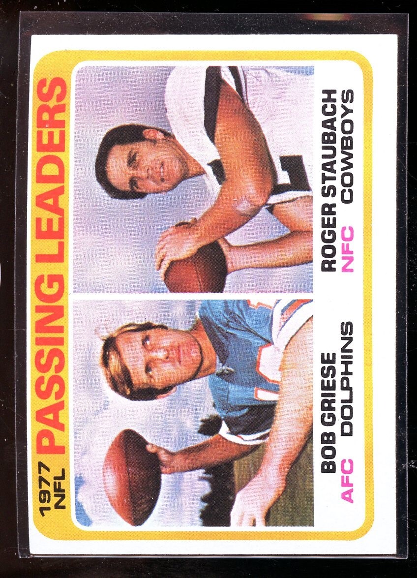 1978 TOPPS #331 NFL PASSING LEADERS NICE A03341 | eBay