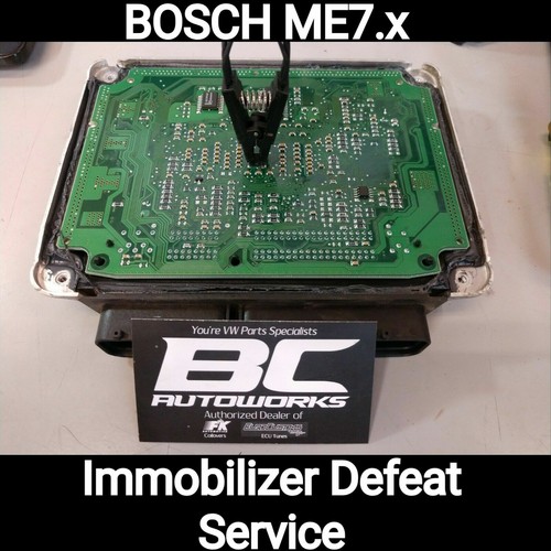VW Audi ME7 1.8T VR6 2.0 2.5 5cyl Mk4 B5 Immo Off Immobilizer Service ...