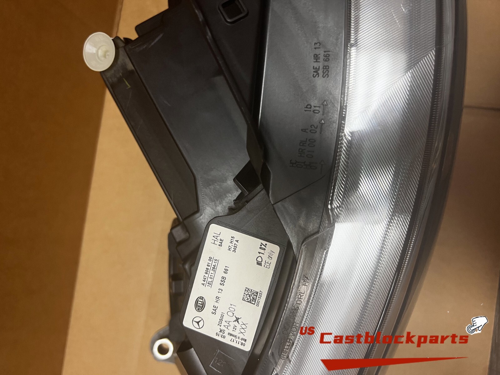 2016-2019 Mercedes METRIS Halogen Headlight LH Driver A4479068100 OEM w ...