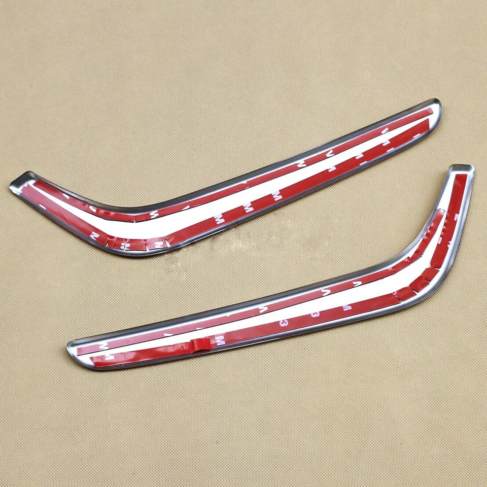 Steel Fog Light Strips For Honda CRV 2017-2019 Front Foglamp Molding ...