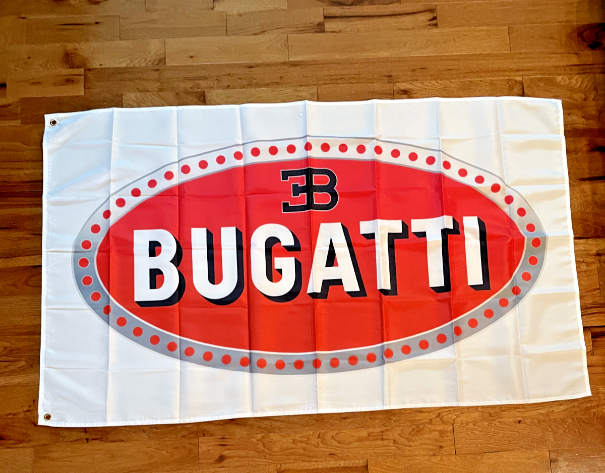 Bugatti Flag 3 X 5 FT | Quality Premium House Banner Flag Room Decor | eBay