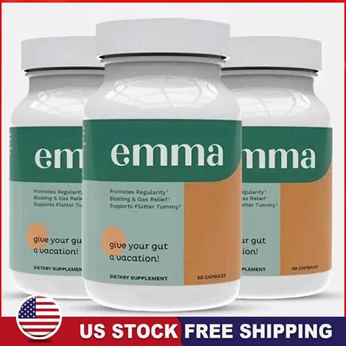 1-5PCS Emma Relief Supplement KONSCIENS KETO for Gut Bloating -60 ...