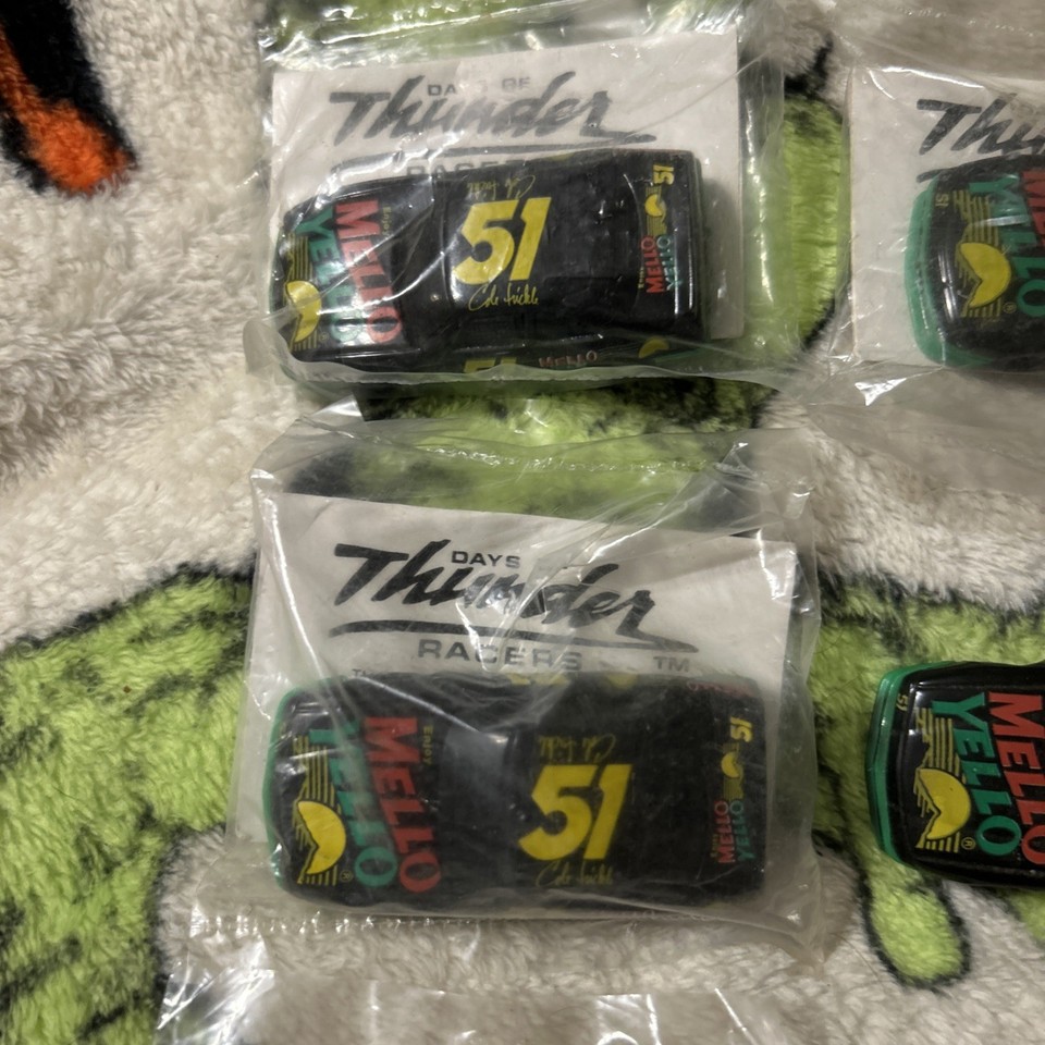 Days of Thunder Racers Hardee's Scale NASCAR Paramount Pictures Movie 6 ...