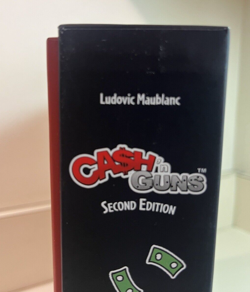 Cash 'n Guns Second Edition Board Game Ludovic Maublanc Repos Complete ...