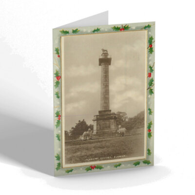 CHRISTMAS CARD Vintage Northumberland - Tenants' Column, Alnwick | eBay UK