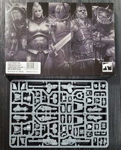 Games Workshop Warhammer 40K Contemptor Dreadnought Weapons Frame 1 ...