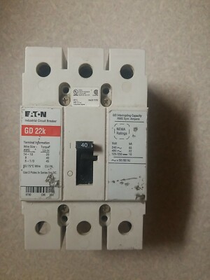 Circuit Breakers - 40A 3 Pole