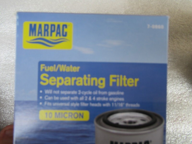 B8 Marpac 7-0860 Fuel/Water Separator Filter 10 Micron OEM New Factory ...