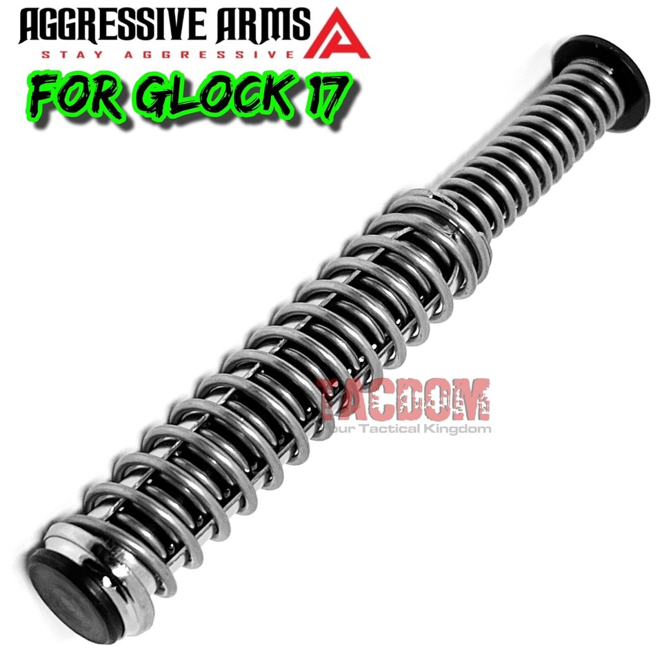 AGGRESSIVE ARMS USA For GL0CK 17 GEN 5 Stainless Steel Guide Rod Spring ...