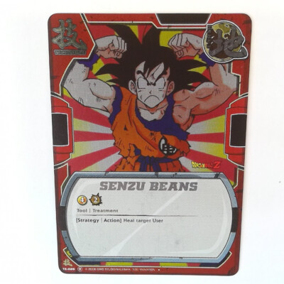 Dragon Ball Z CCG 2008 - Senzu Beans #TE-026 Foil - Bandai Warriors ...
